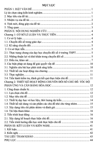 SKKN Chuyển đổi số nâng cao chất lượng dạy học chủ đề: Tốc độ phản ứng và cân bằng hóa học - Tài ...
